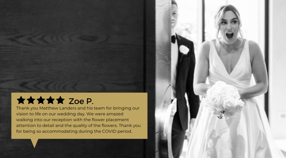 Wedding Flowers - Matthew Landers